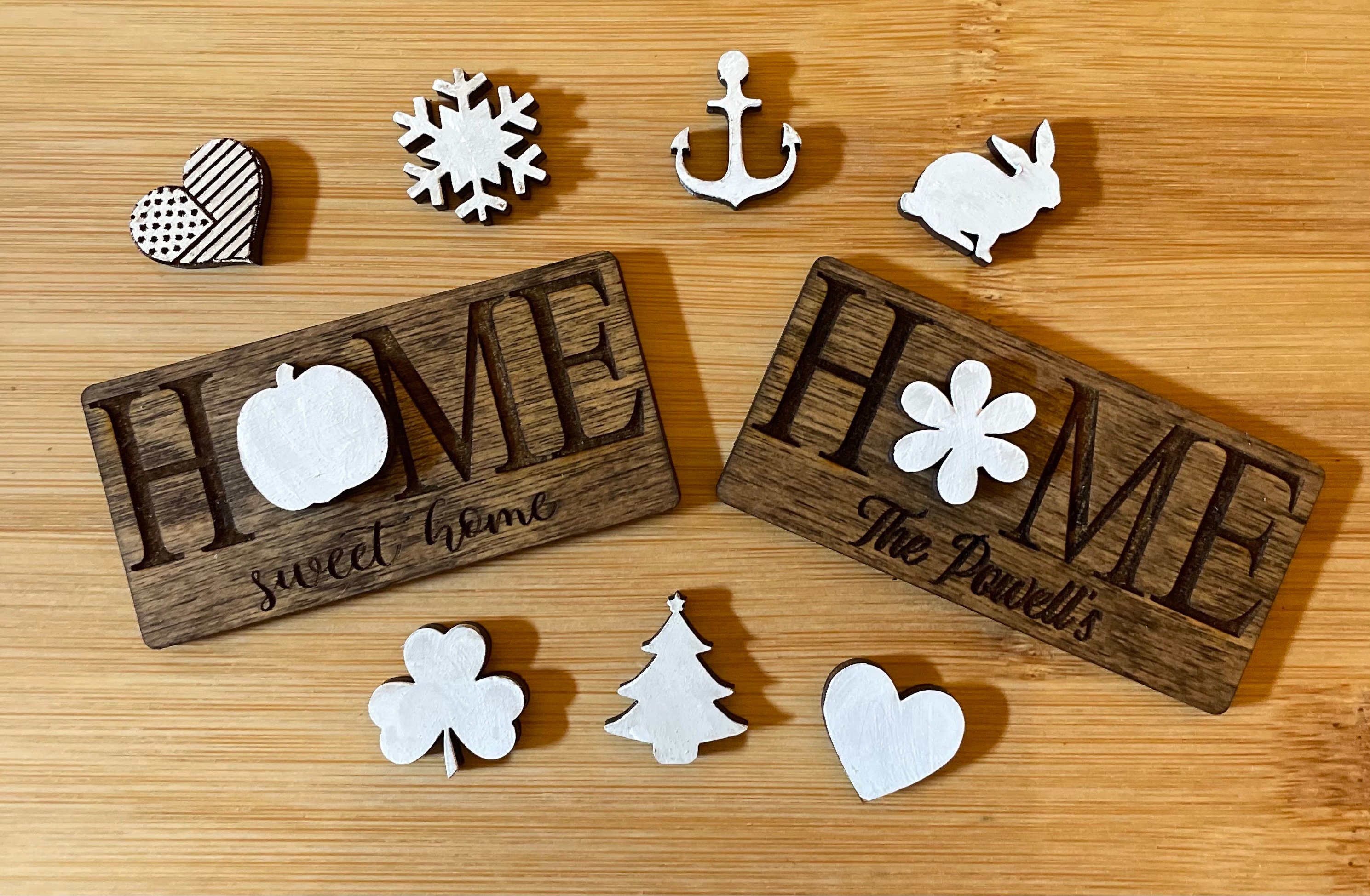 Interchangeable Home Magnets - Etsy