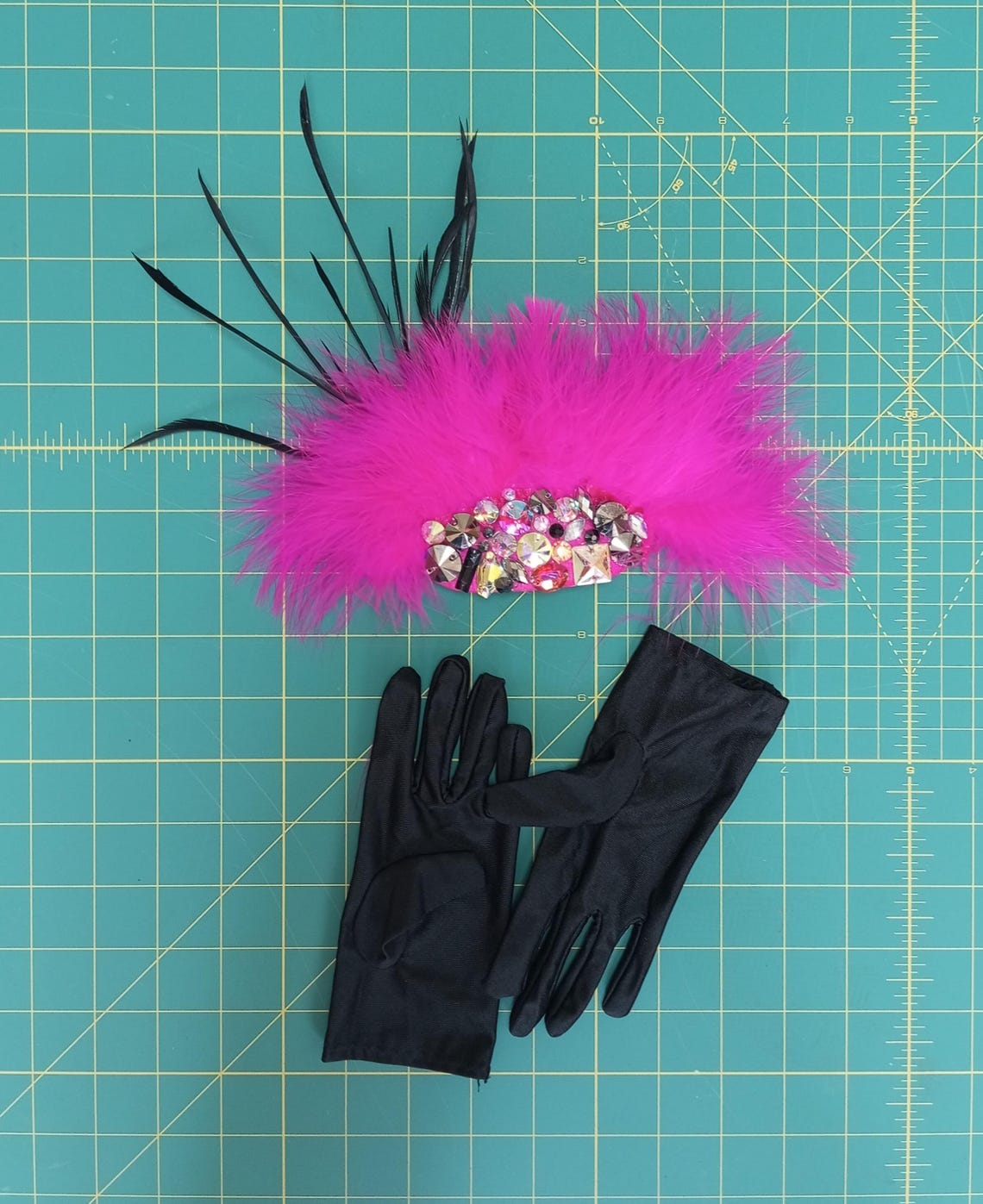 2 Piece Jazz, Musical Theater Dance Costume, Size Child 9/10, Fuchsia ...