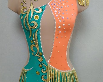 Orange Dance Costume - Etsy