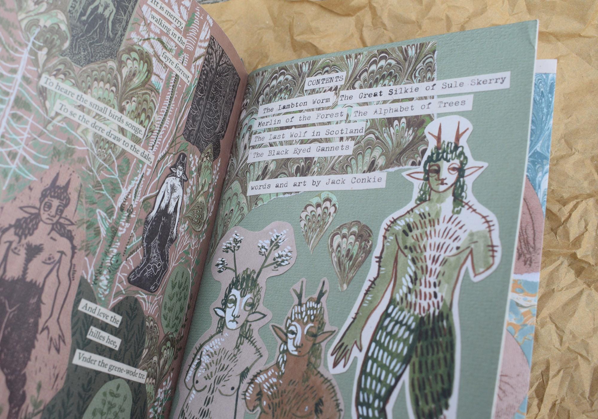 SATYR Zine: the Green-wood - on Folklore and the Environment - Etsy