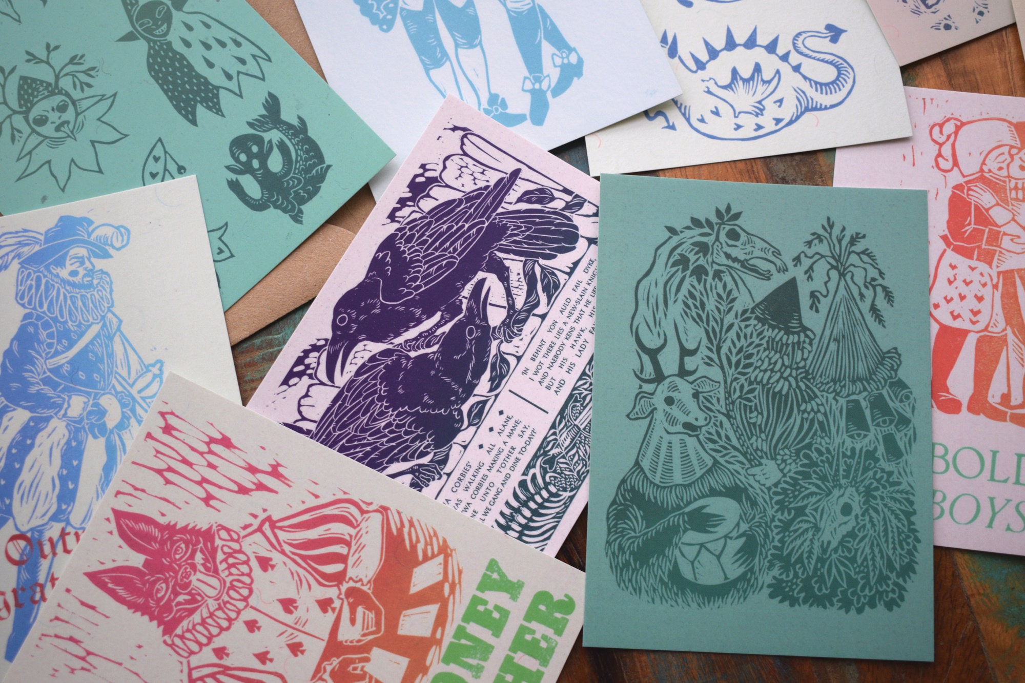 Postcard Selection 10 Postcards - Etsy