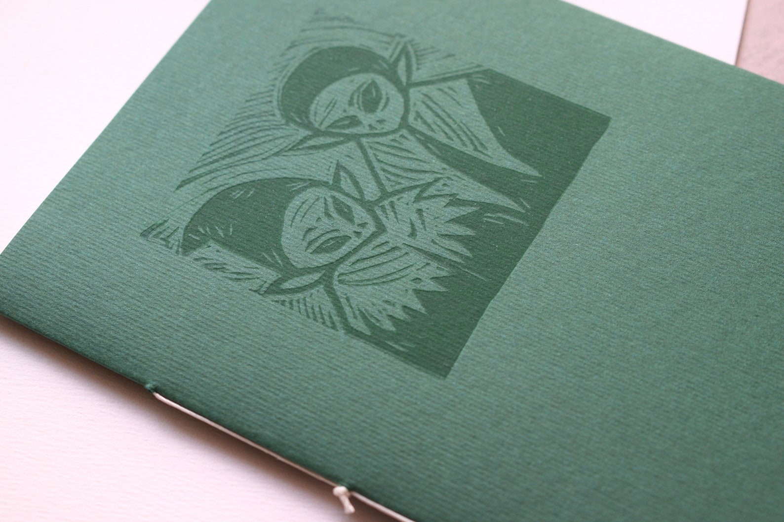 The Green Children of Woolpit - LTD Edition Linocut & Letterpress ...