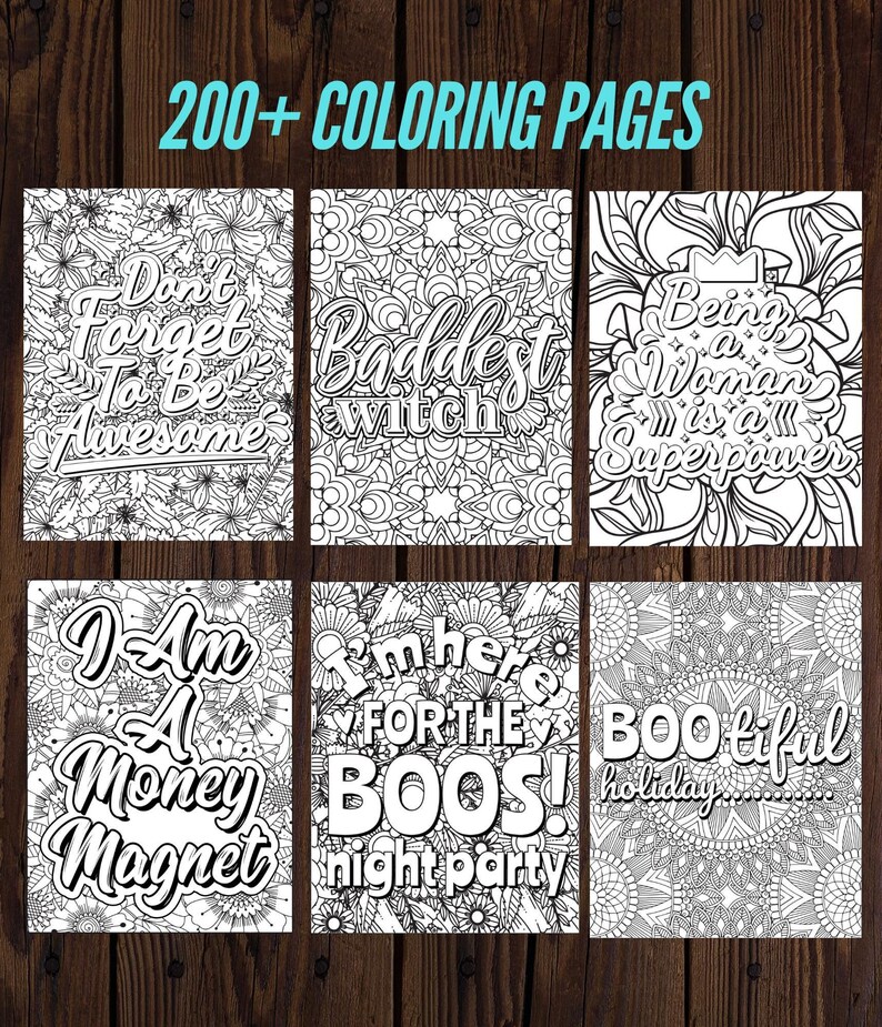 200+ Mandala Quotes Coloring Pages | Funny Quotes Motivational Quotes ...