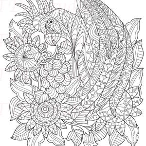 200 Animal Nature Mandala Coloring Pages Printable Coloring for Adults ...