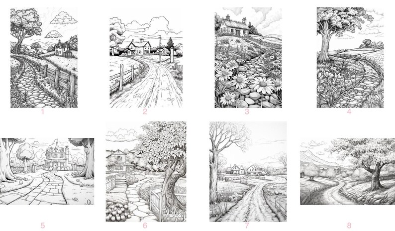 50+ Country Coloring Pages Printable | Country Scenic Coloring Pages ...