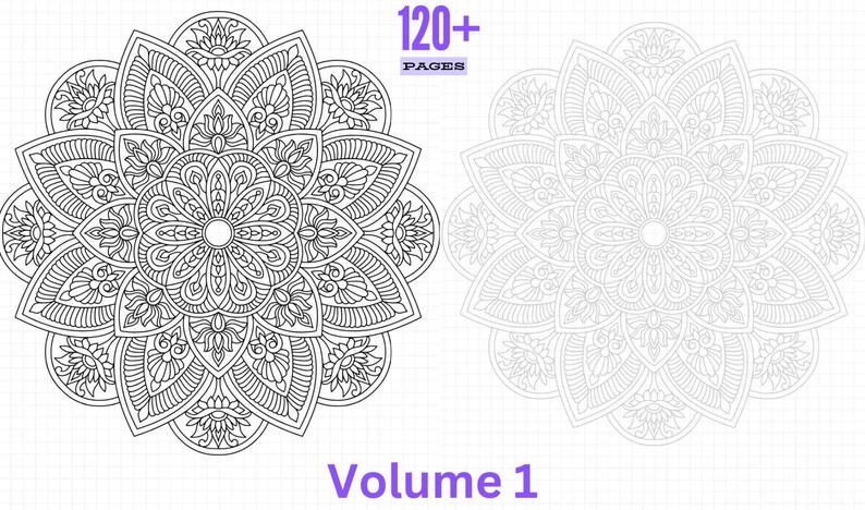 120+ Mandala Practice Sheets Volume 1| Printable PDF for Advanced ...