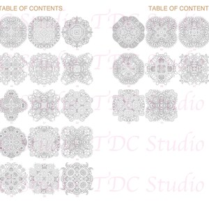 Mandala Coloring Pages - Wall Art - 70 Designs | Intricate Floral ...