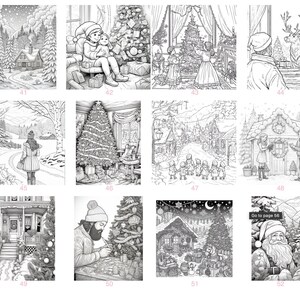 50+ Winter Coloring Pages: Festive Fun for All Ages | Winter Holiday ...