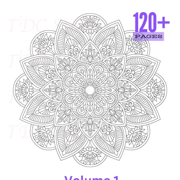 Printable Mandala Sheet - Etsy