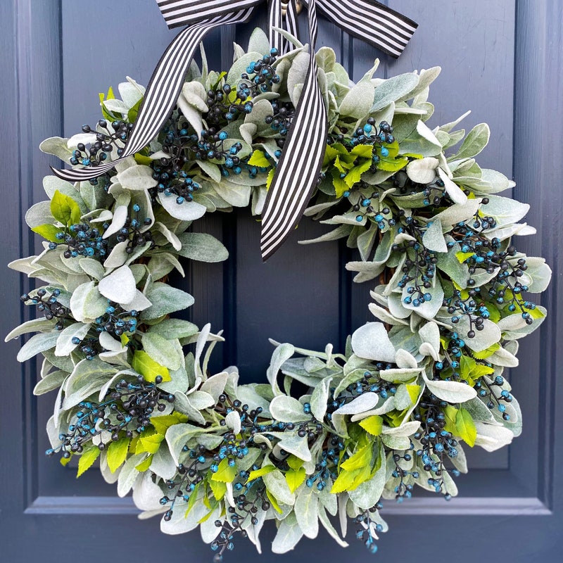 Blueberry Wreath - Etsy