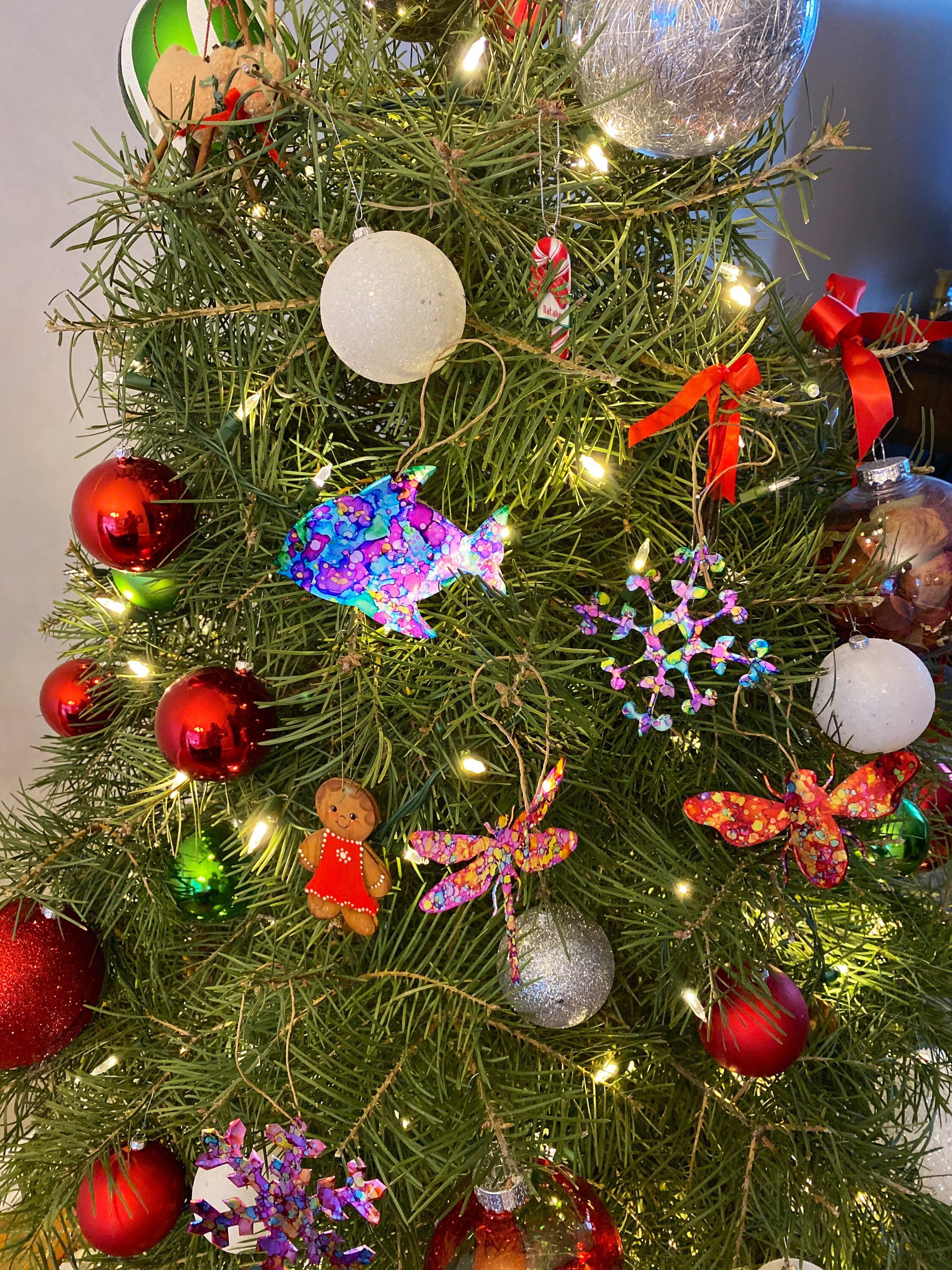 Fish Upcycled Ornament Recycled Ornament Recycled Aluminum - Etsy