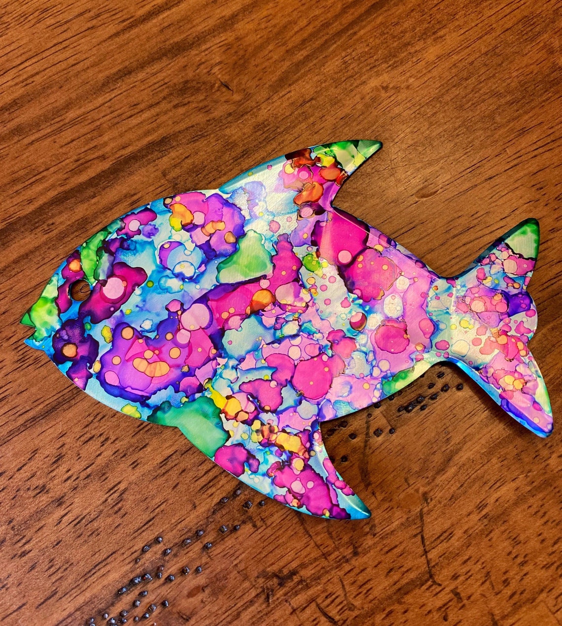 Fish Upcycled Ornament Recycled Ornament Recycled Aluminum - Etsy