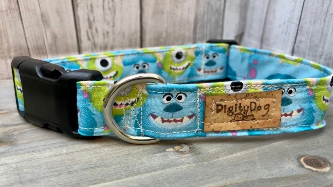 Monsters Inc. Dog Collar: Sully Fabric Collar - Etsy
