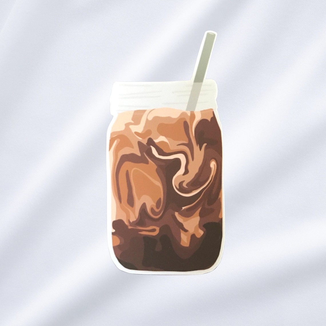 Iced Coffee Sticker - Etsy