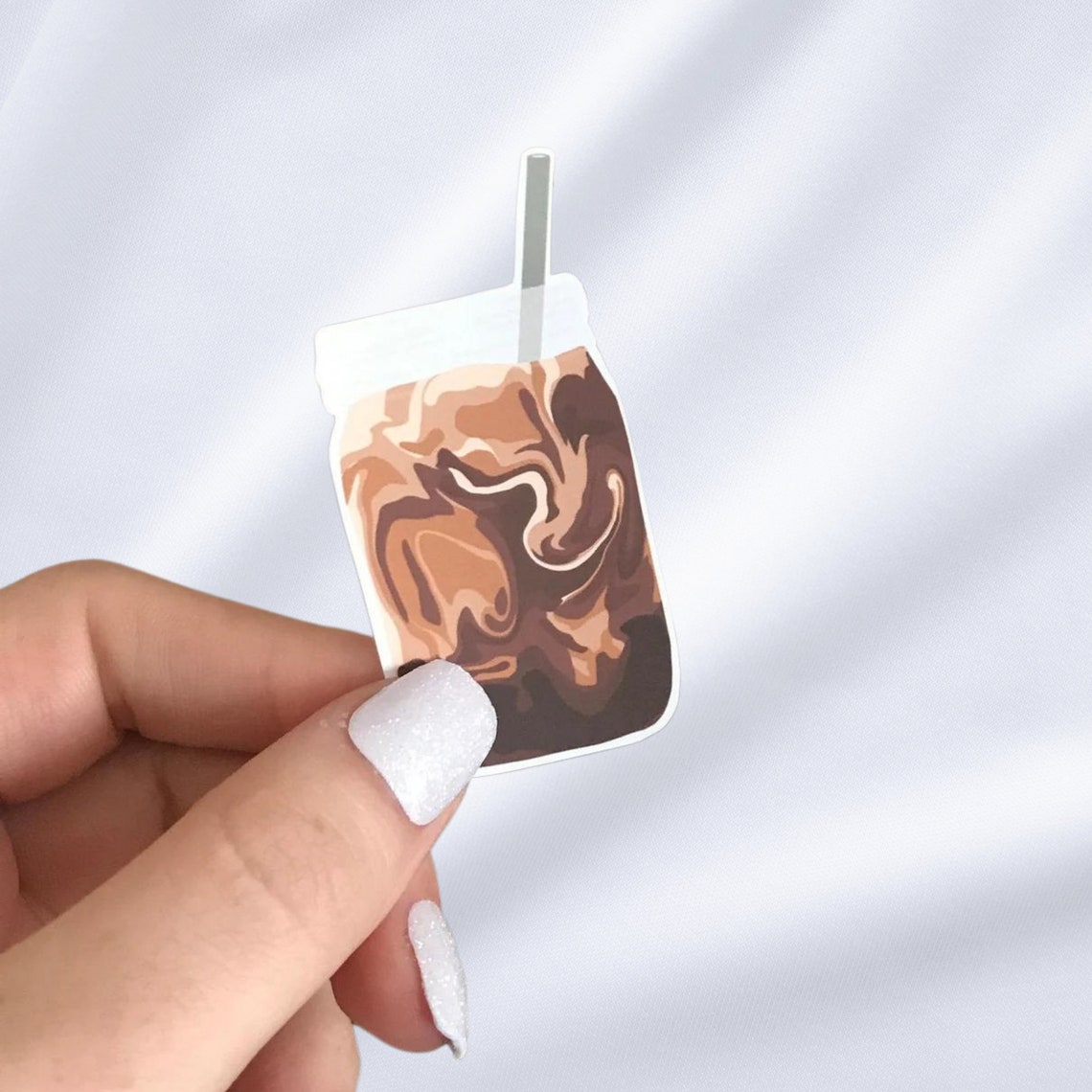 Iced Coffee Sticker - Etsy