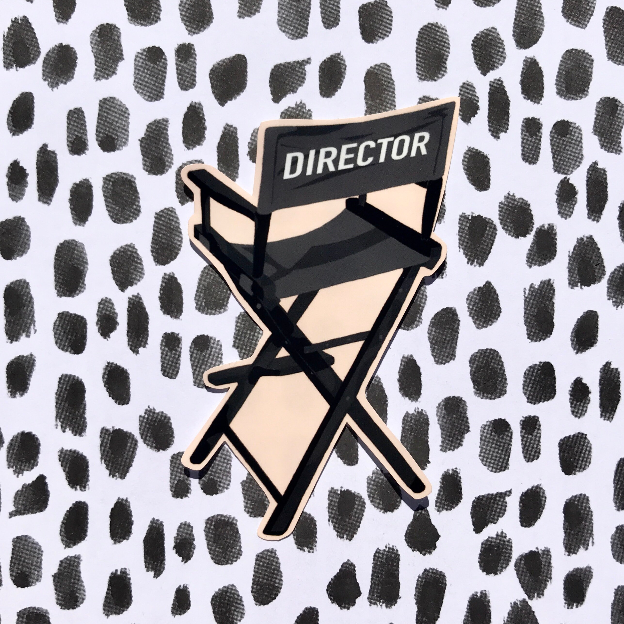 Directors Chair Sticker | Etsy