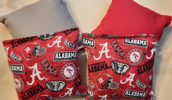 University of Alabama Cornhole Bags Set of 8 | Etsy