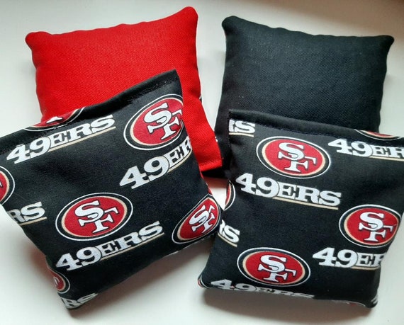 San Francisco 49ers Cornhole Bags Set of 8 | Etsy
