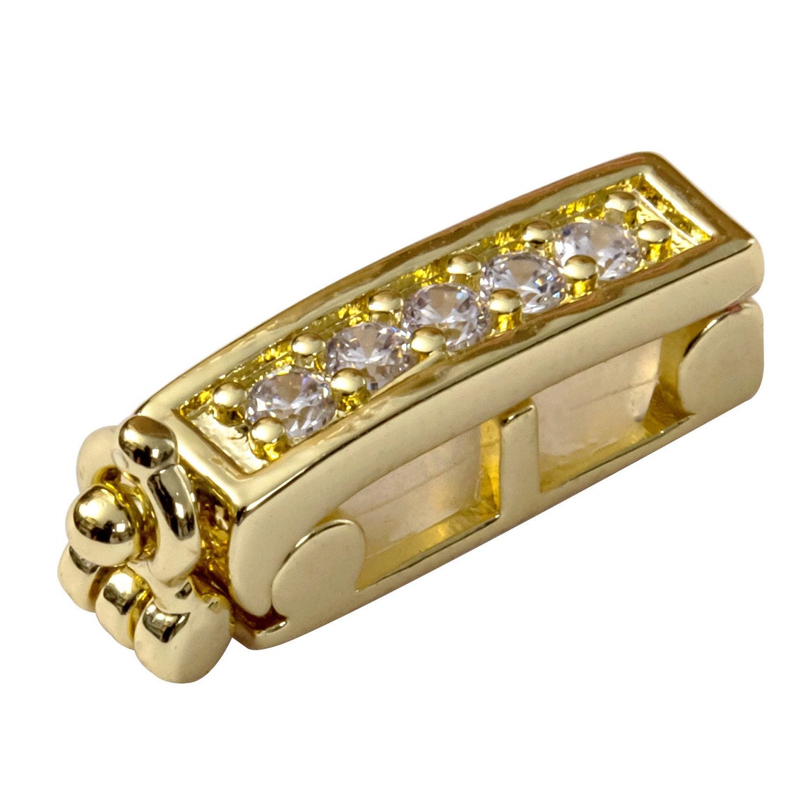 Infinity Clips- Necklace Shortener, Large Gold W/ Security Clasp, Chain ...