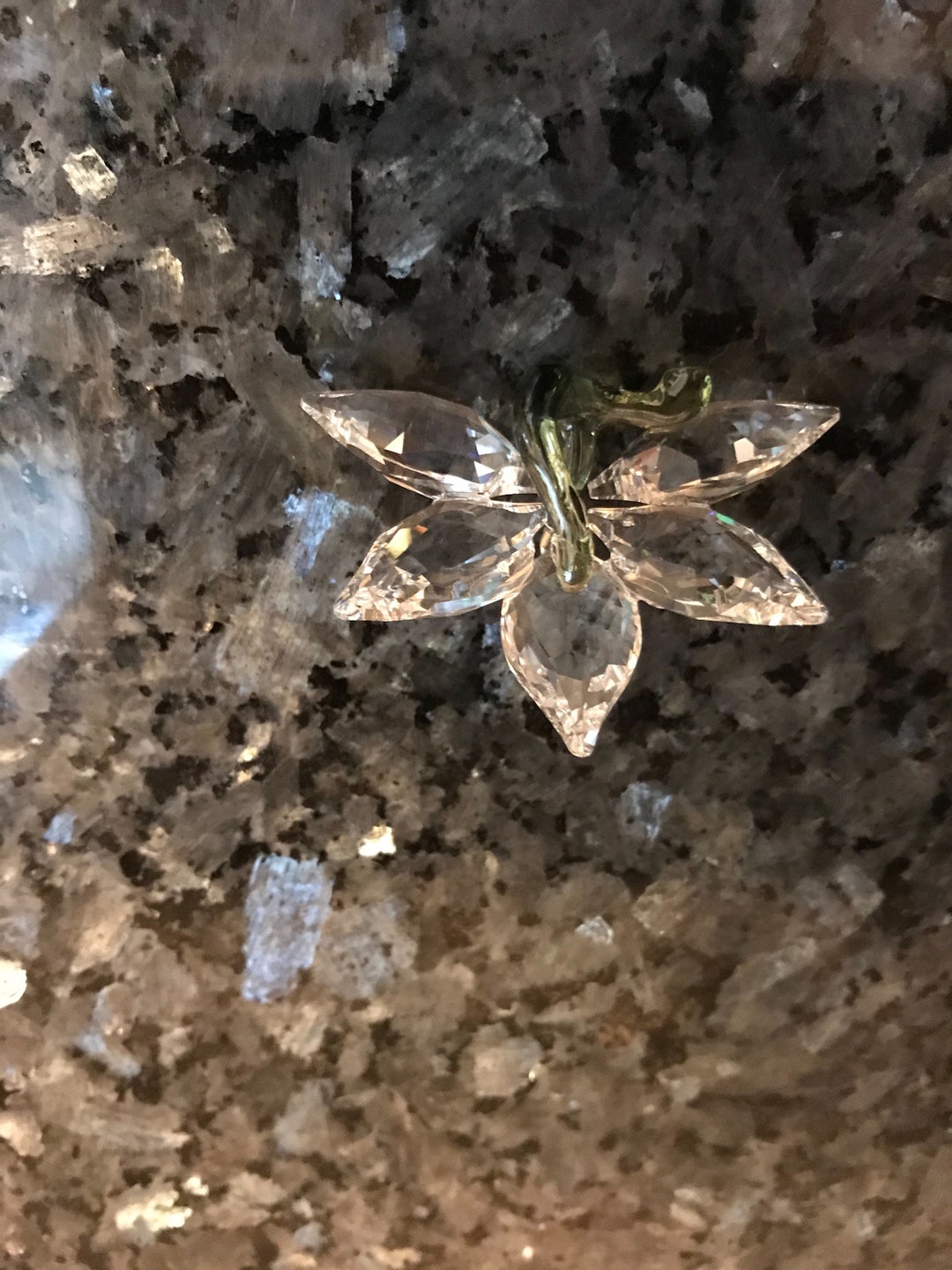 Swarovski Crystal Orchid Green Membership Piece 2013 - Etsy