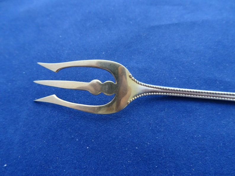 Lancaster Short Handle Pickle Fork in Sterling by Gorham Ca - Etsy