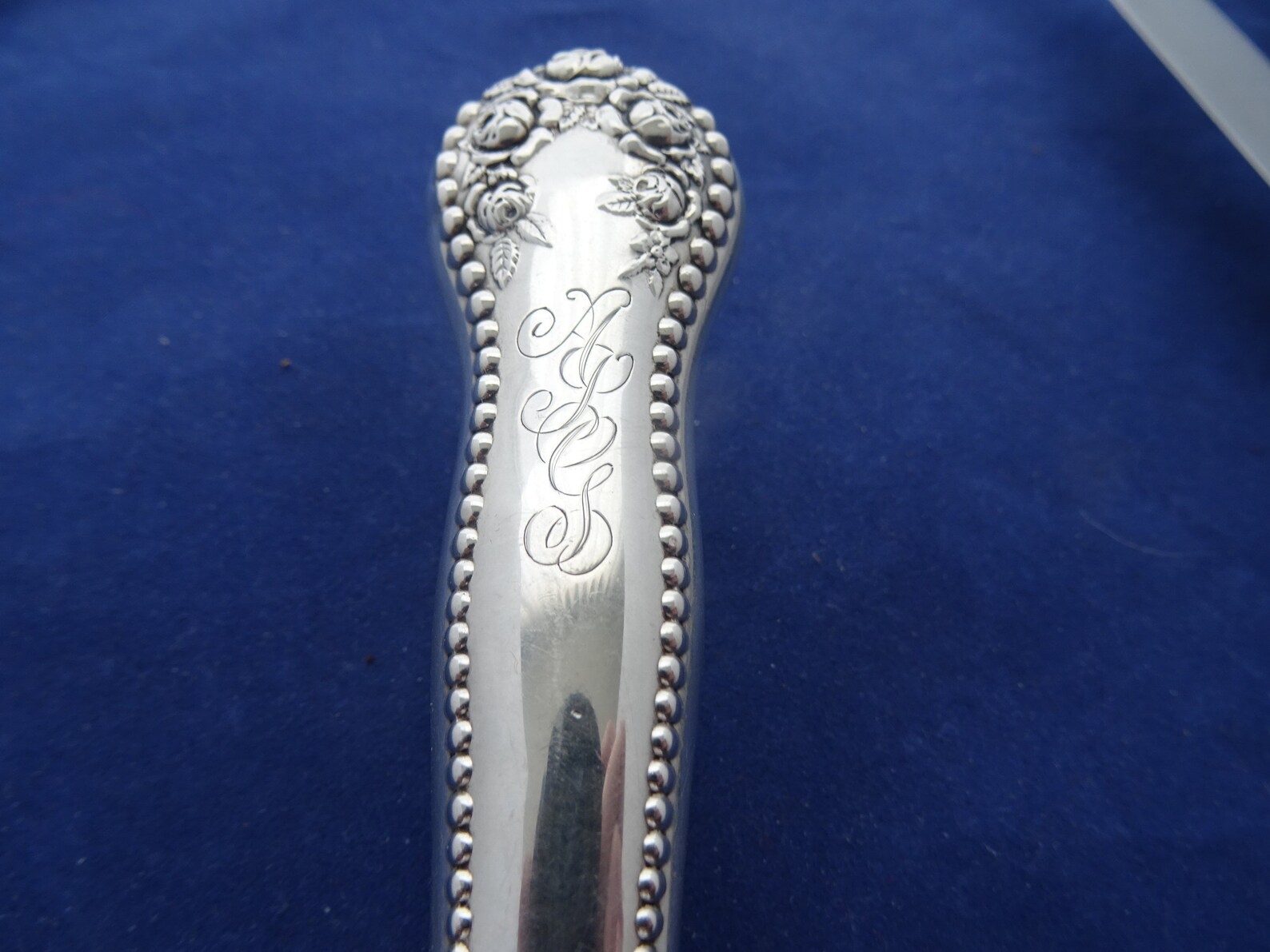 Lancaster Pattern 3 Piece Roast Carving Set by Gorham Sterling Ca 1897 ...