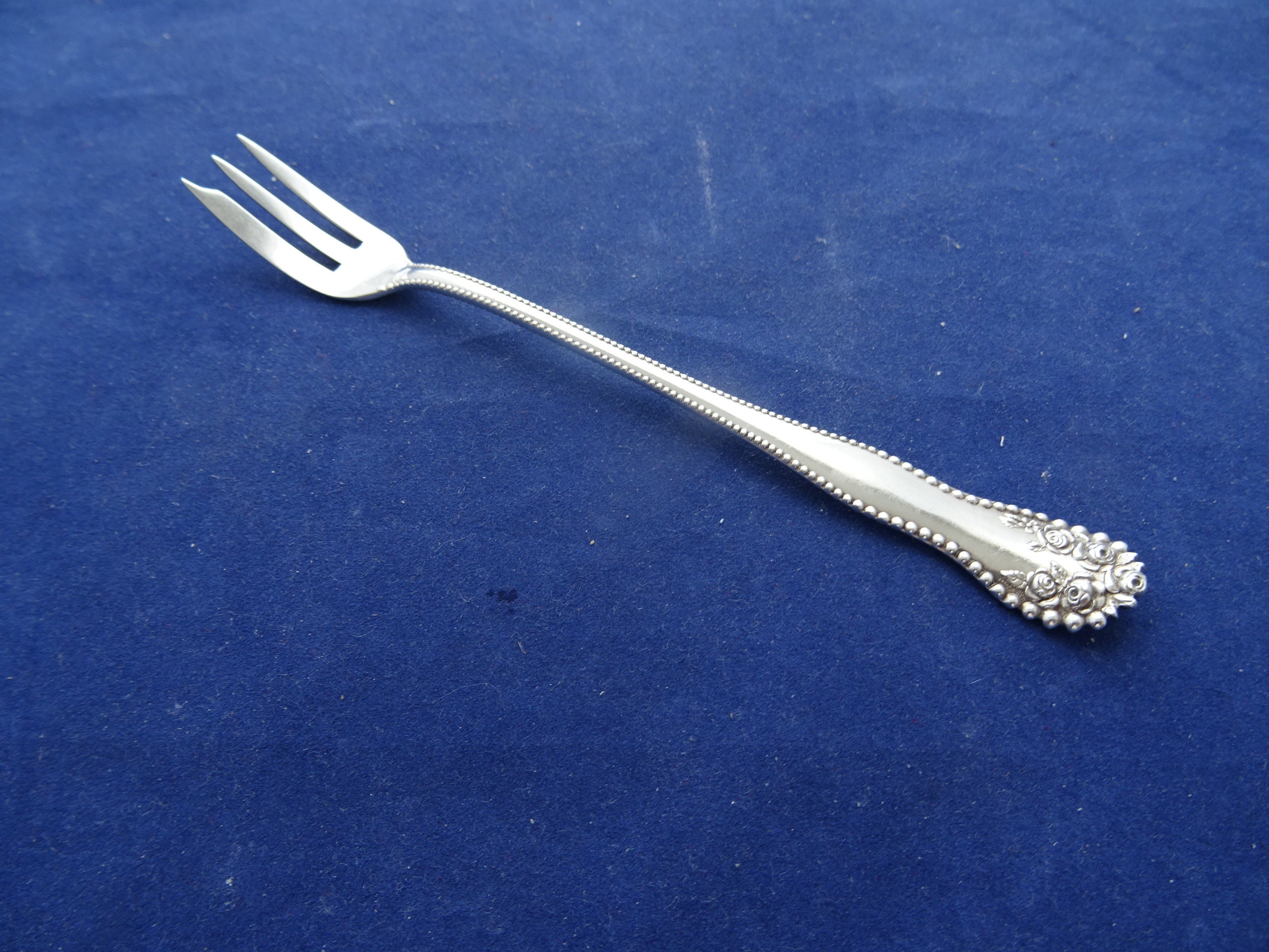 Lancaster Cocktail, Oyster, Hors D'oeuvre Forks in Sterling by Gorham ...