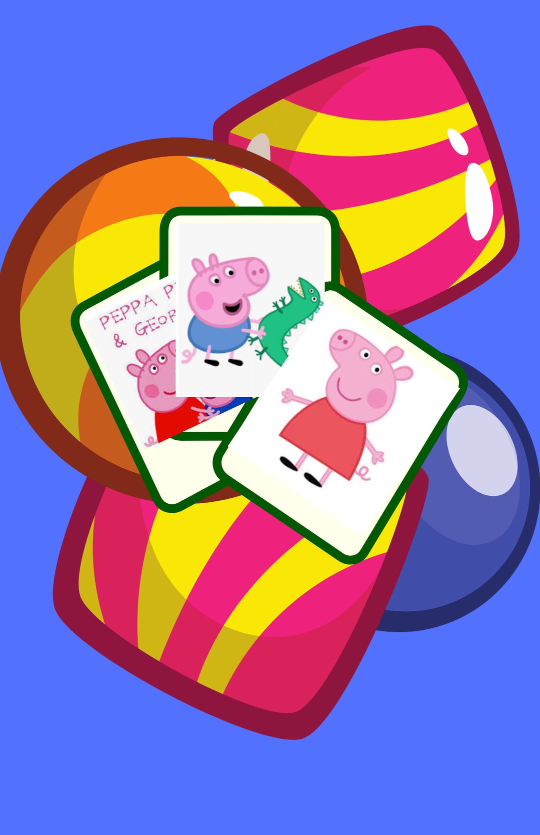 Peppa Pig Card Matching Game Download Printable Etsy Peppa Pig Card Matching Game Download Printable Etsy
