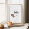 Arabic Calligraphy Wall Art Dinning Room Poster. Arabic Kitchen Wall ...