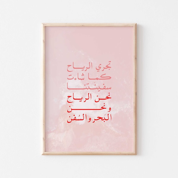 Arabic Motivational Wall Art - Etsy