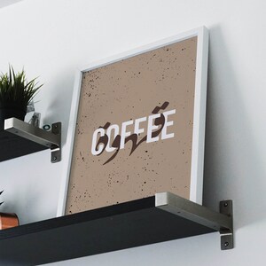 Coffee in Arabic/قهوة Printable Wall Art. Coffee Arabic Calligraphy ...