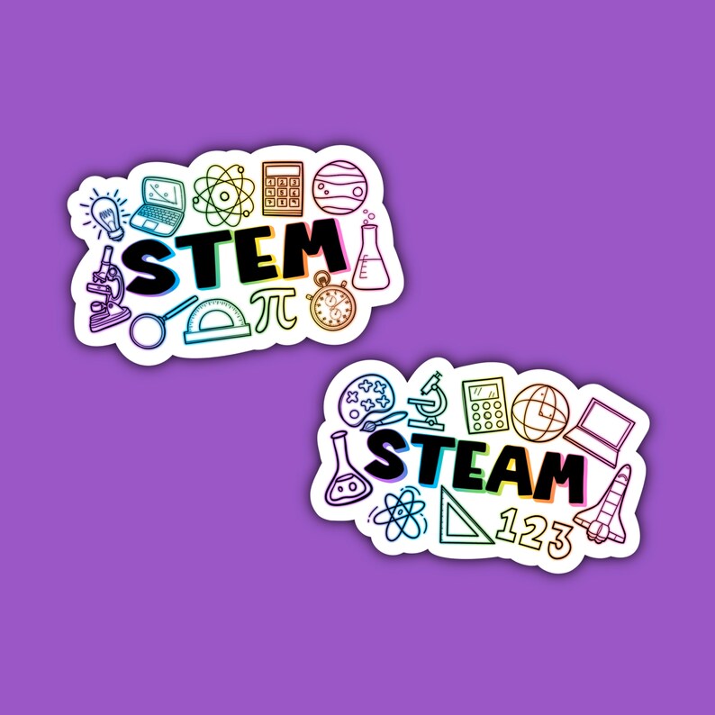 Choice of School Subject Stickers Course Labels School | Etsy