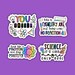Choice of School Subject Stickers Course Labels School Subject Label ...