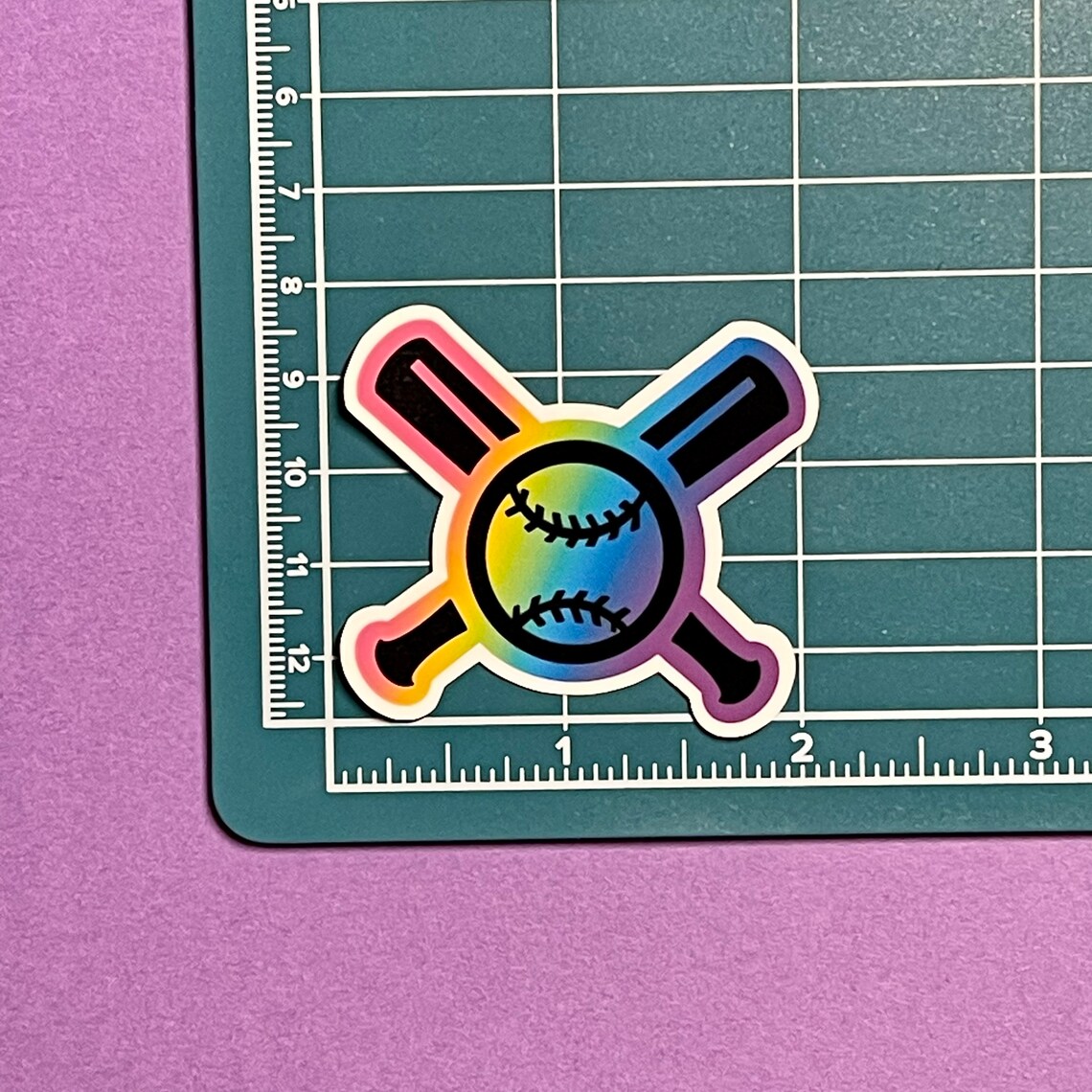 I Love Softball Sticker Pack Softball Player Bats and Ball | Etsy