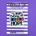 The Many Colors of Hope Sticker Awareness Ribbons Cancer - Etsy