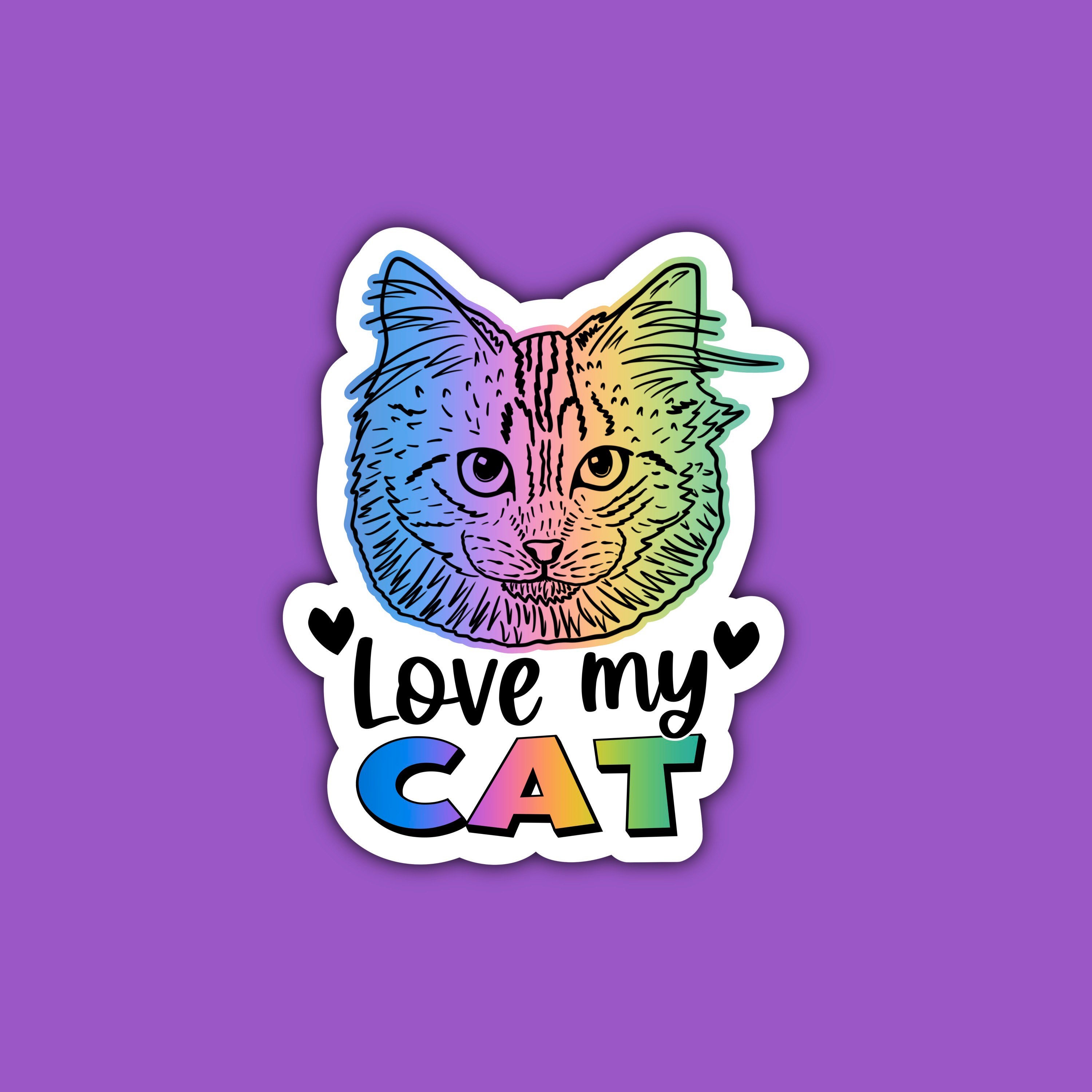 I Love My Cat Wallpaper