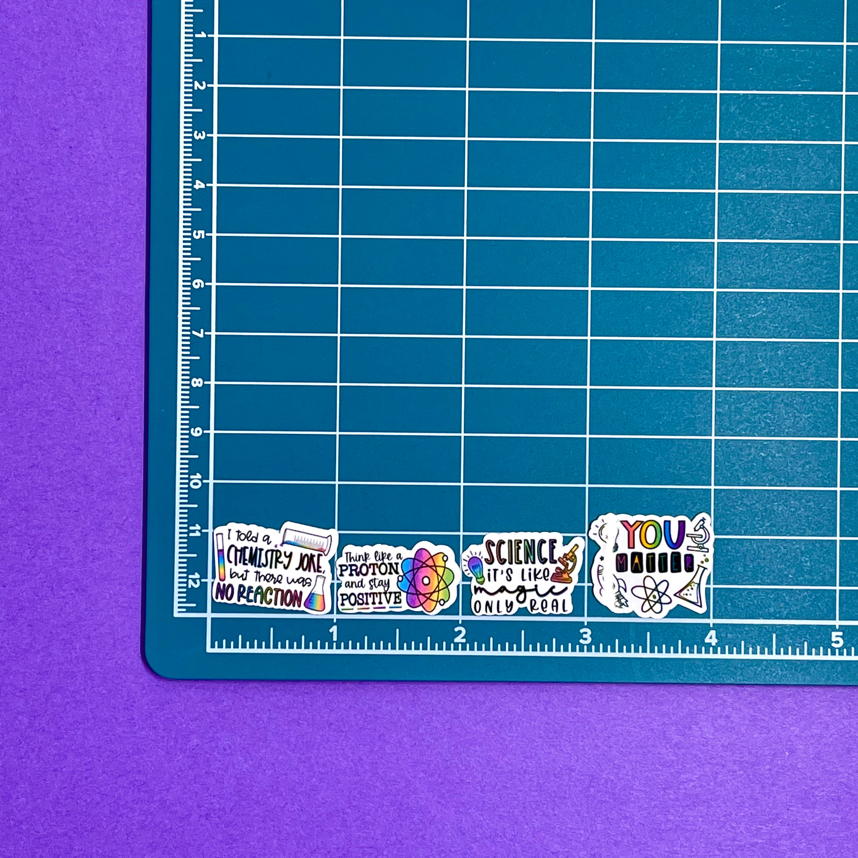 MINI Science Teacher Sticker Pack 1 Stickers | Etsy