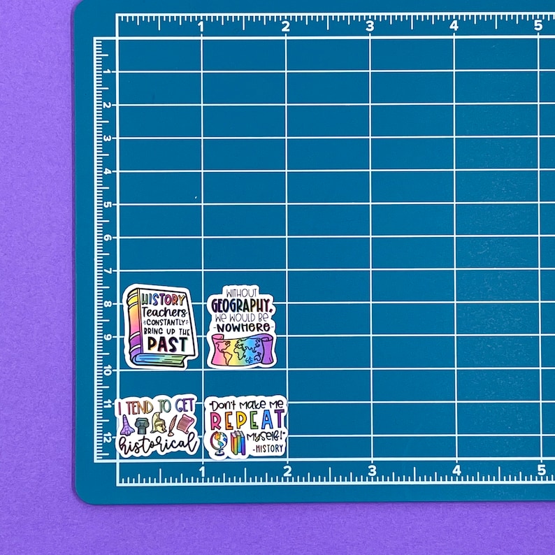 MINI Social Studies Teacher Sticker Pack 1 Stickers - Etsy