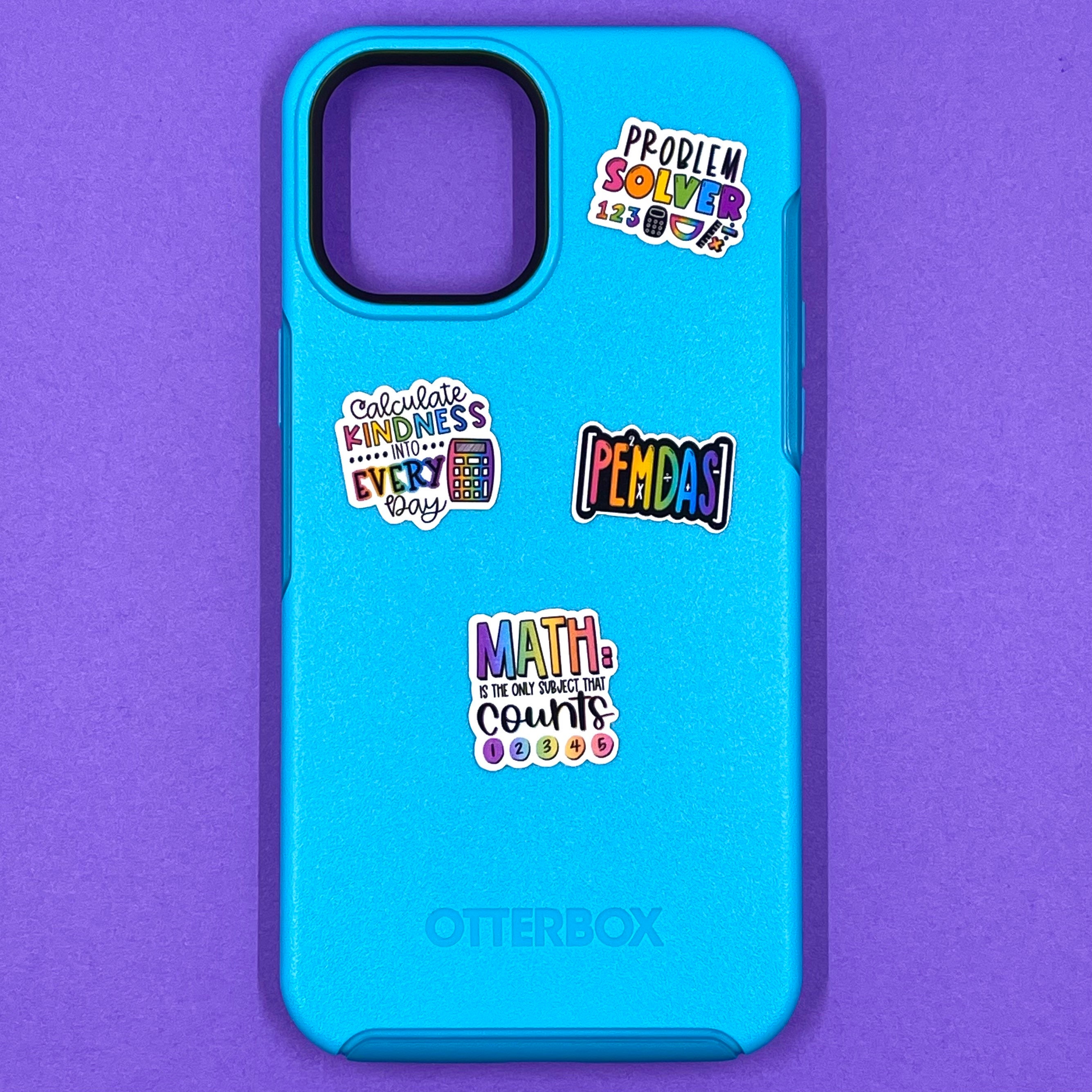 MINI Math Teacher Sticker Pack 1 Stickers Math - Etsy