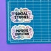 Choice of School Subject Stickers Course Labels School Subject Label ...