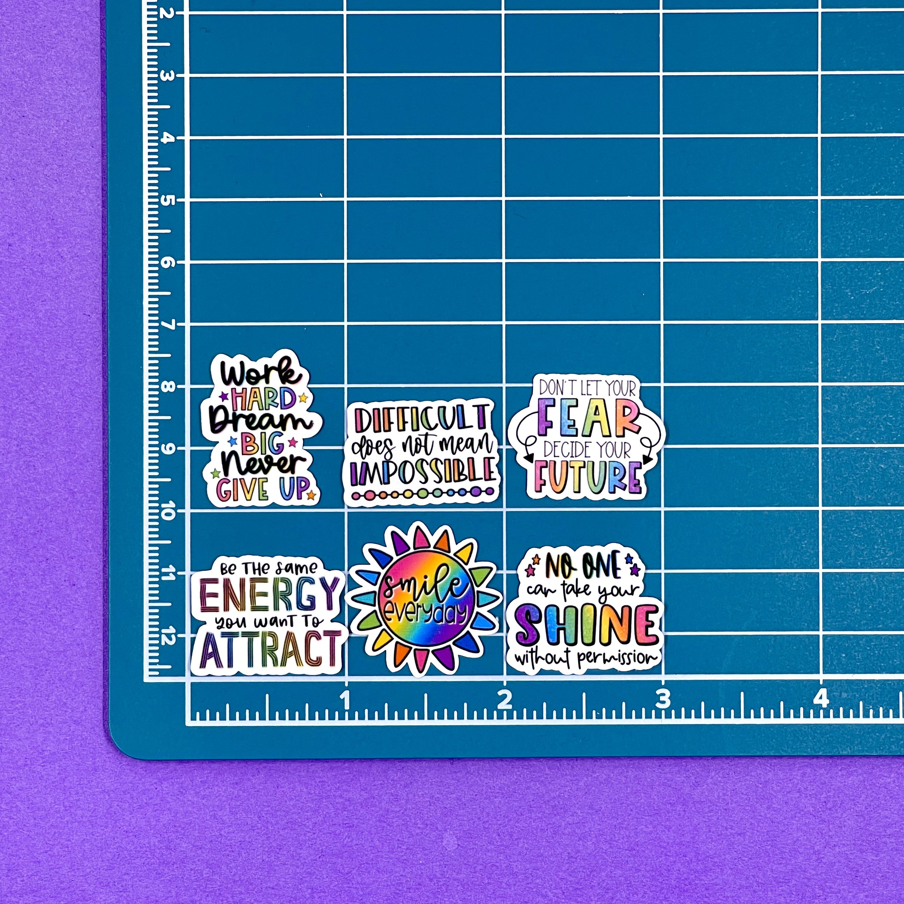 MINI Positivity Quotes Pack 2 1 Stickers - Etsy