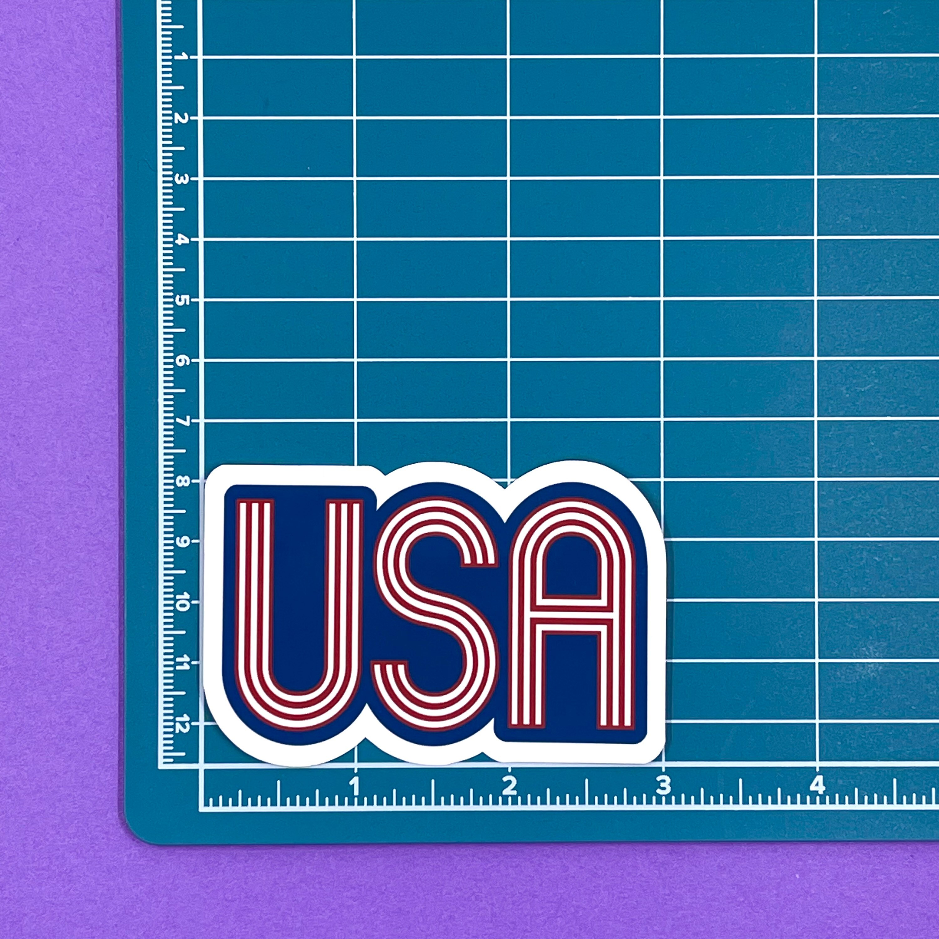 USA Sticker | United States of America | American Pride | Red White ...