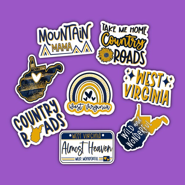 Almost Heaven West Virginia Svg - Etsy