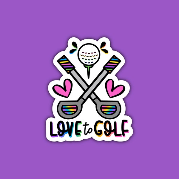 Golf Stickers - Etsy