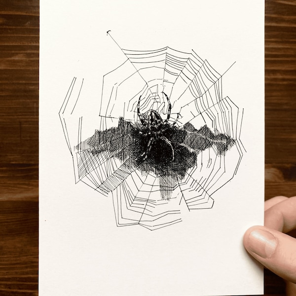 Orb Weaver Spider - Etsy