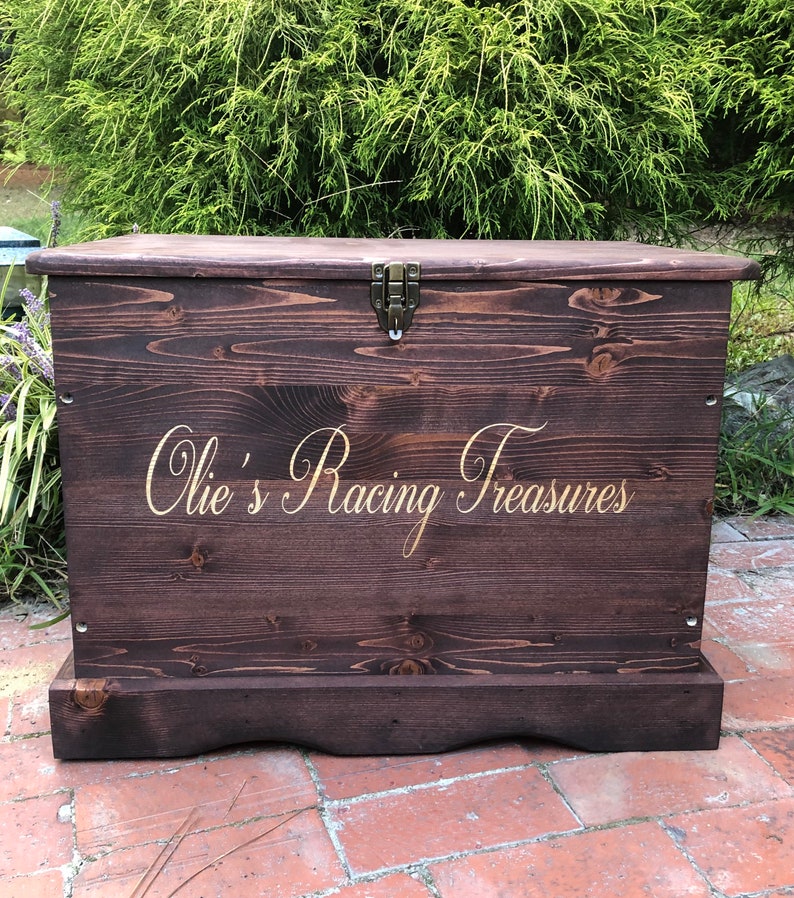 Mahogany Keepsake Chest - Etsy