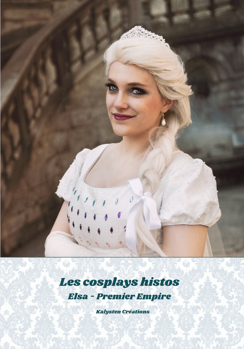 PDF Booklet Cosplay Story Elsa First Empire - Etsy