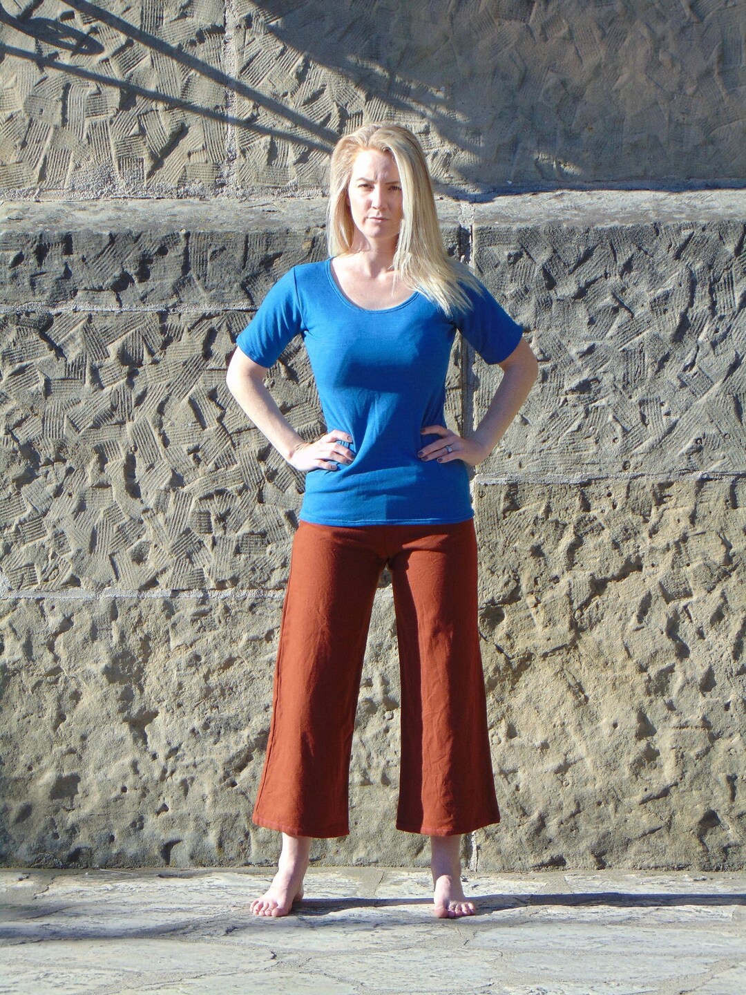 Narrow Neckline Merino Wool Short Sleeve T-shirt: All Seasons - Etsy