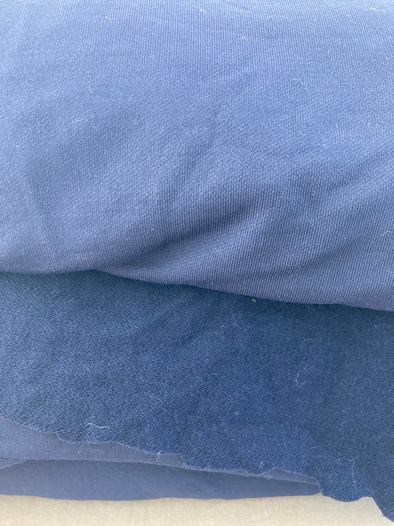 Merino Wool French Terry Fabric by the Yard - Etsy