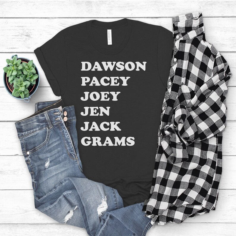Dawson's Creek Character Digital File, SVG, PNG, JPEG - Etsy